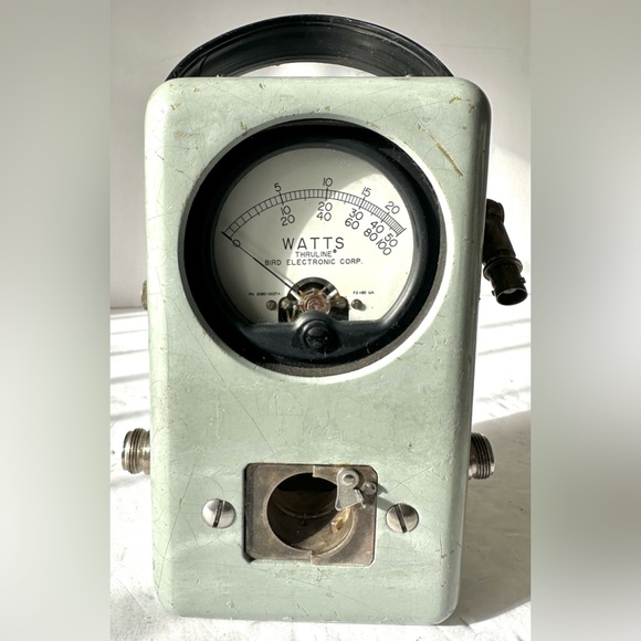 Bird Electronics | Other | Vintage Bird Model 43 Watts 5 Ohms Thruline ...